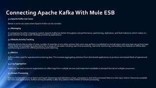 Connecting Apache Kafka With Mule ESB | PDF