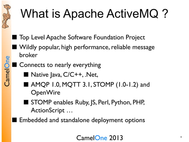 Connecting Applications Everywhere with ActiveMQ | PPT