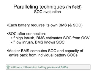Connecting batteries in parallel presentation | PDF