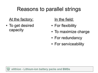 Connecting batteries in parallel presentation | PDF