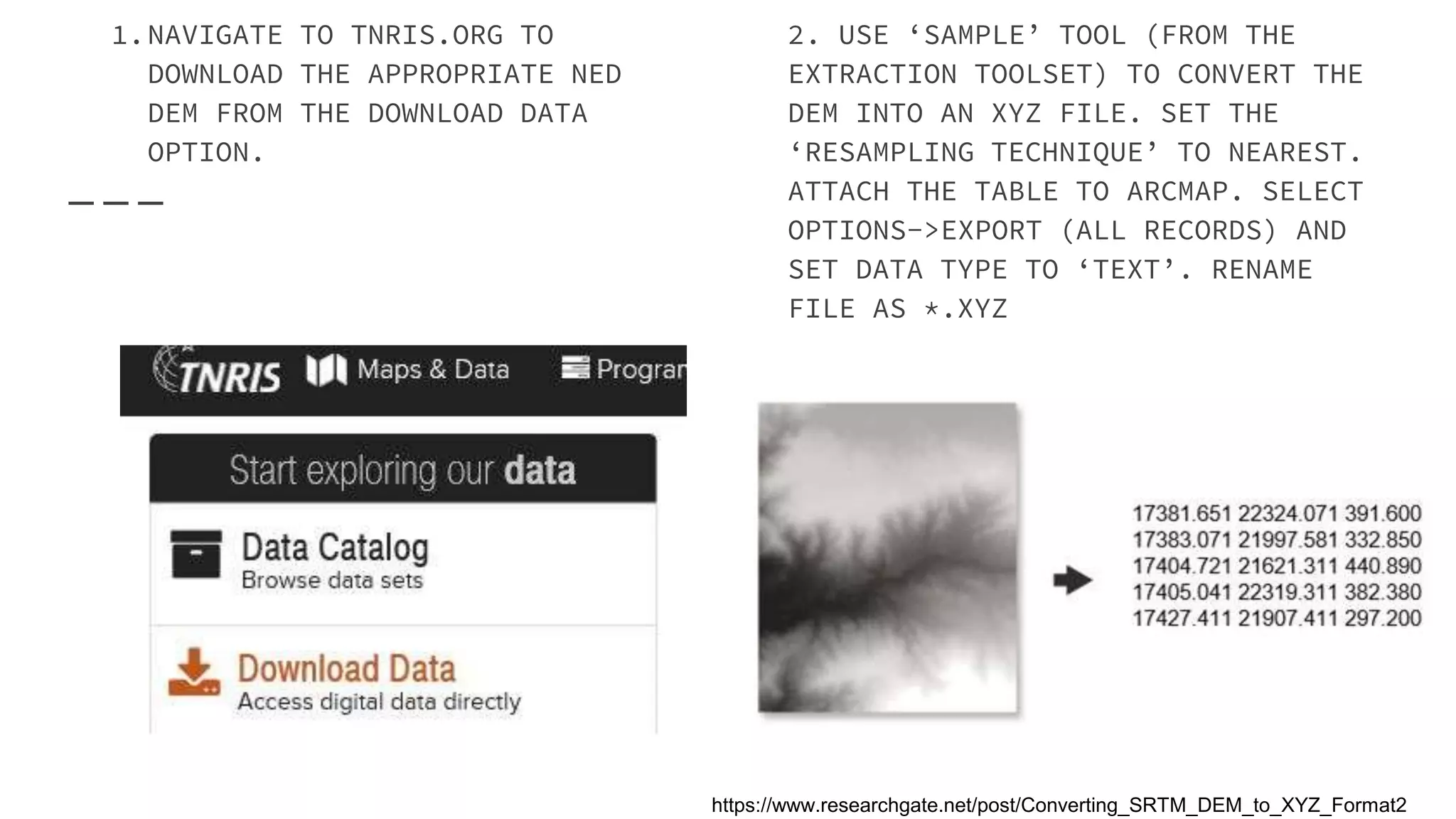 CONNECTING BENTLEY AND ESRI TERRAIN DATA | PPTX