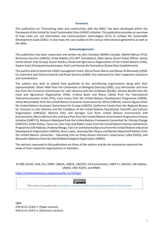 Connecting cities and communities with the SDGs | PDF