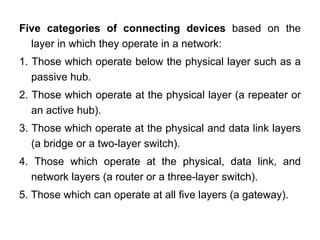 Connecting devices | PPTX