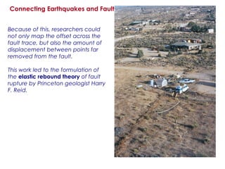 Connecting earthquakes and faults | PPT