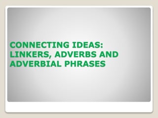 Connecting ideas | PPTX