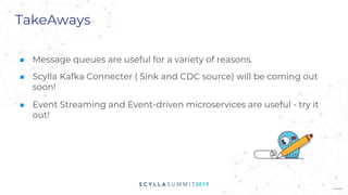 Connecting kafka message systems with scylla | PPTX | Databases | Computer Software and Applications