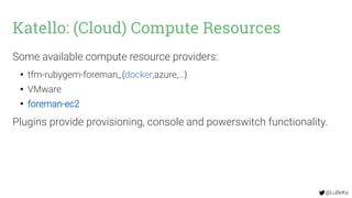 Connecting AWS and Katello/The Foreman | PDF | Cloud Computing | Internet