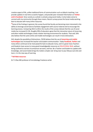 Connecting knowledge with social media | PDF