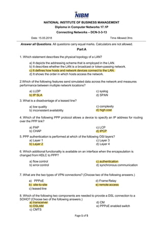 Connecting network | PPTX | Computer Networking | Computing