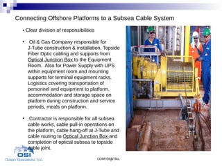 Connecting offshore platforms to a subsea cable system | PDF | Computer ...