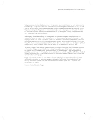 Connecting Papua New Guinea | PDF