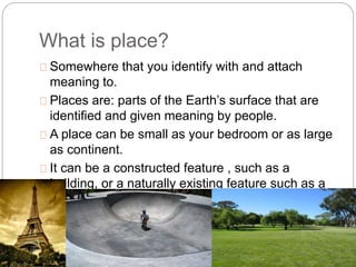 Geography unit 2 Part 1 - connecting people and places | PPTX