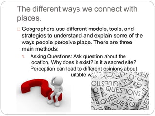 Geography unit 2 Part 1 - connecting people and places | PPTX