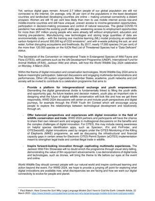 Connecting People and Planet - Exploring Digital Innovation in Wildlife ...