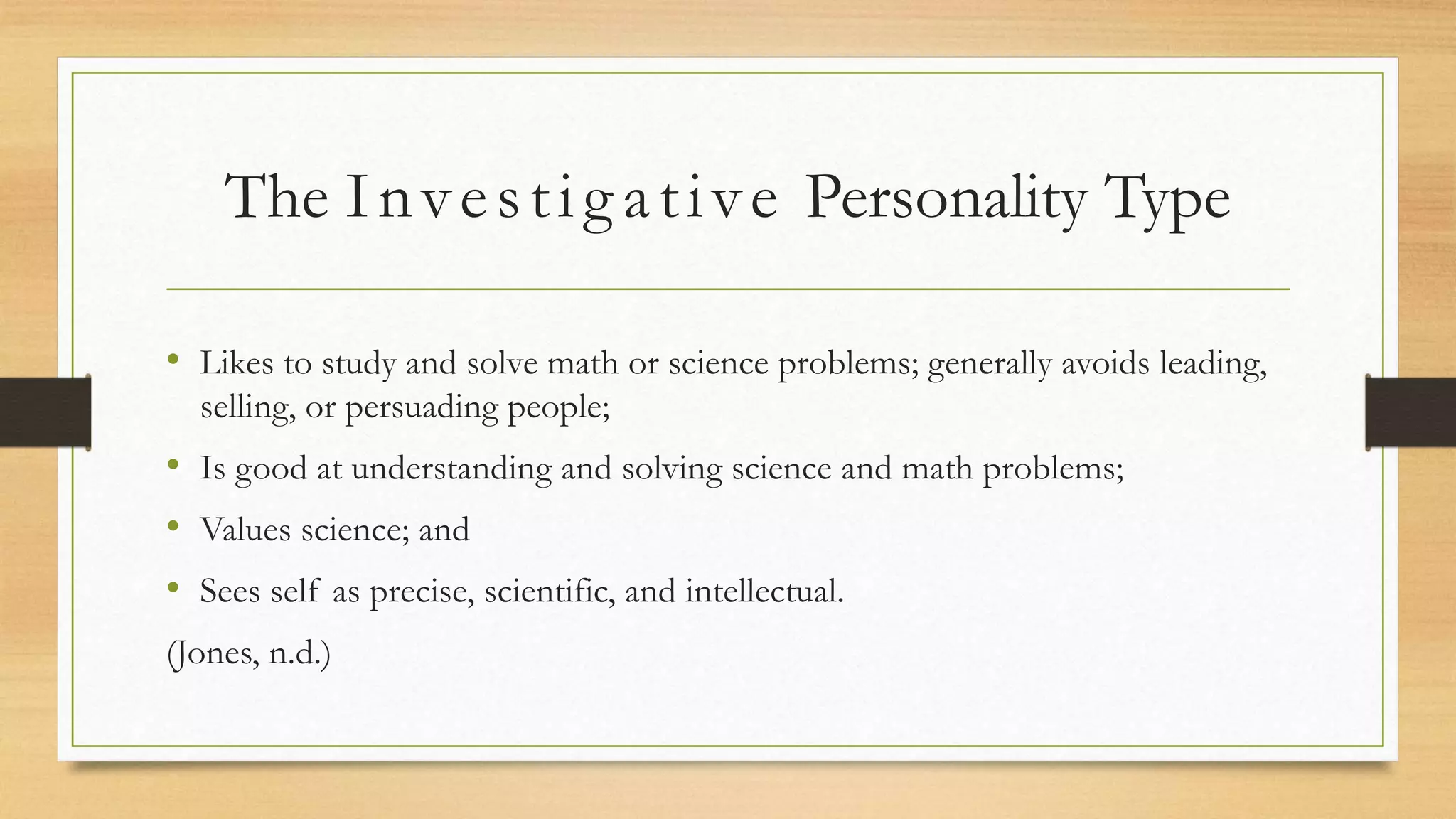 Connecting personality to career pathways | PPTX | Resume Writing and ...