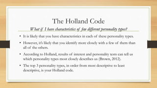 Connecting personality to career pathways | PPTX | Resume Writing and ...