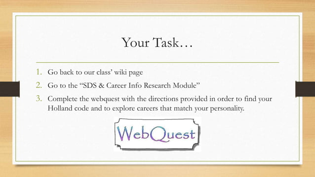 Connecting personality to career pathways | PPTX | Resume Writing and ...