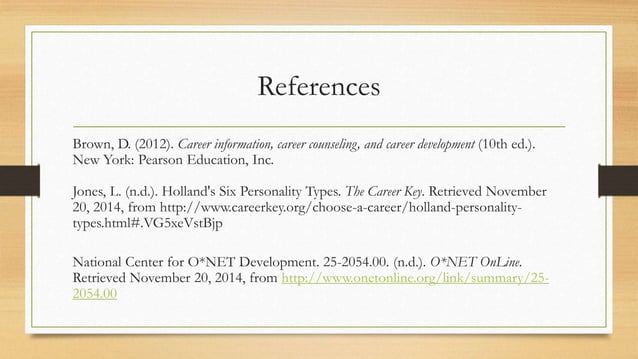 Connecting personality to career pathways | PPTX | Resume Writing and ...