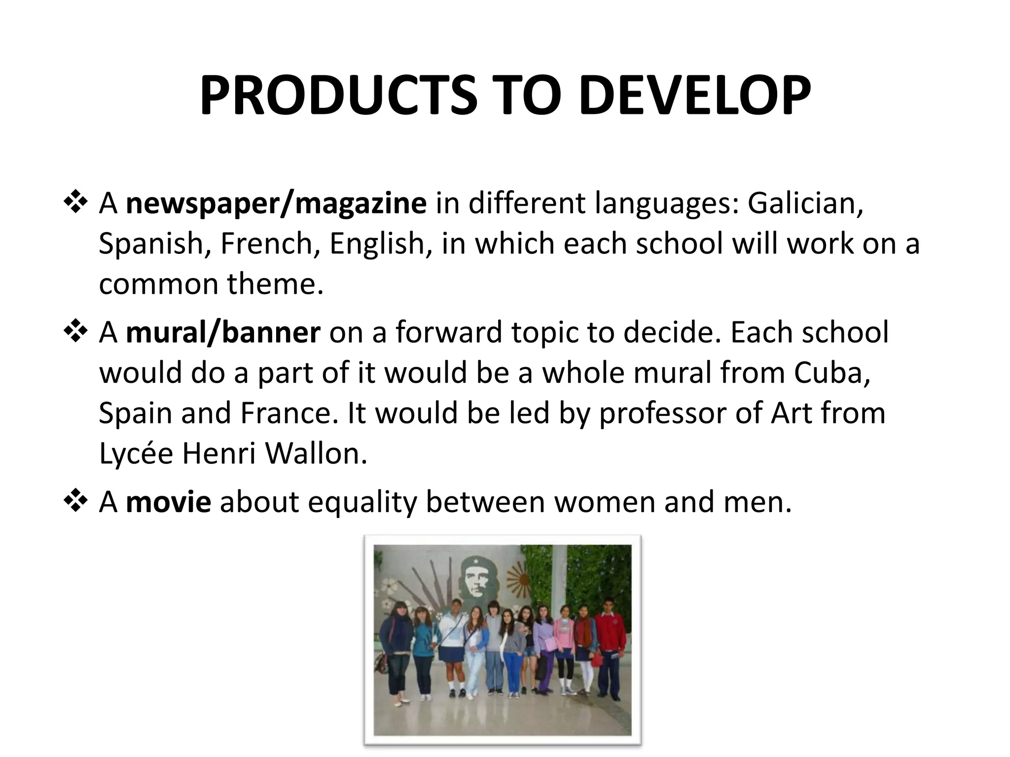 Connecting schools project | PPTX | Education