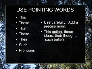 Connecting Sentences | PPT