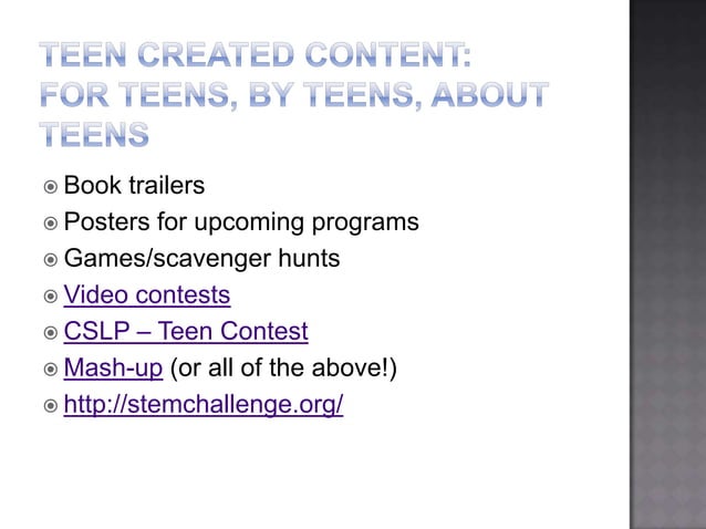 Connecting Teens and Technology | PPT