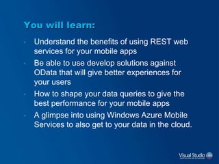 Connecting to Data from Windows Phone 8 | PPT