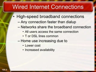 Connecting to the inter net | PPT