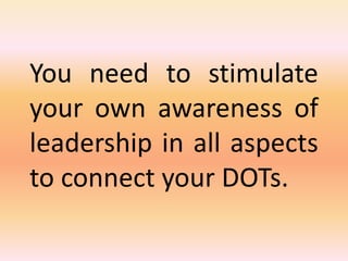 Connecting ur top 7 DOTs | PPT