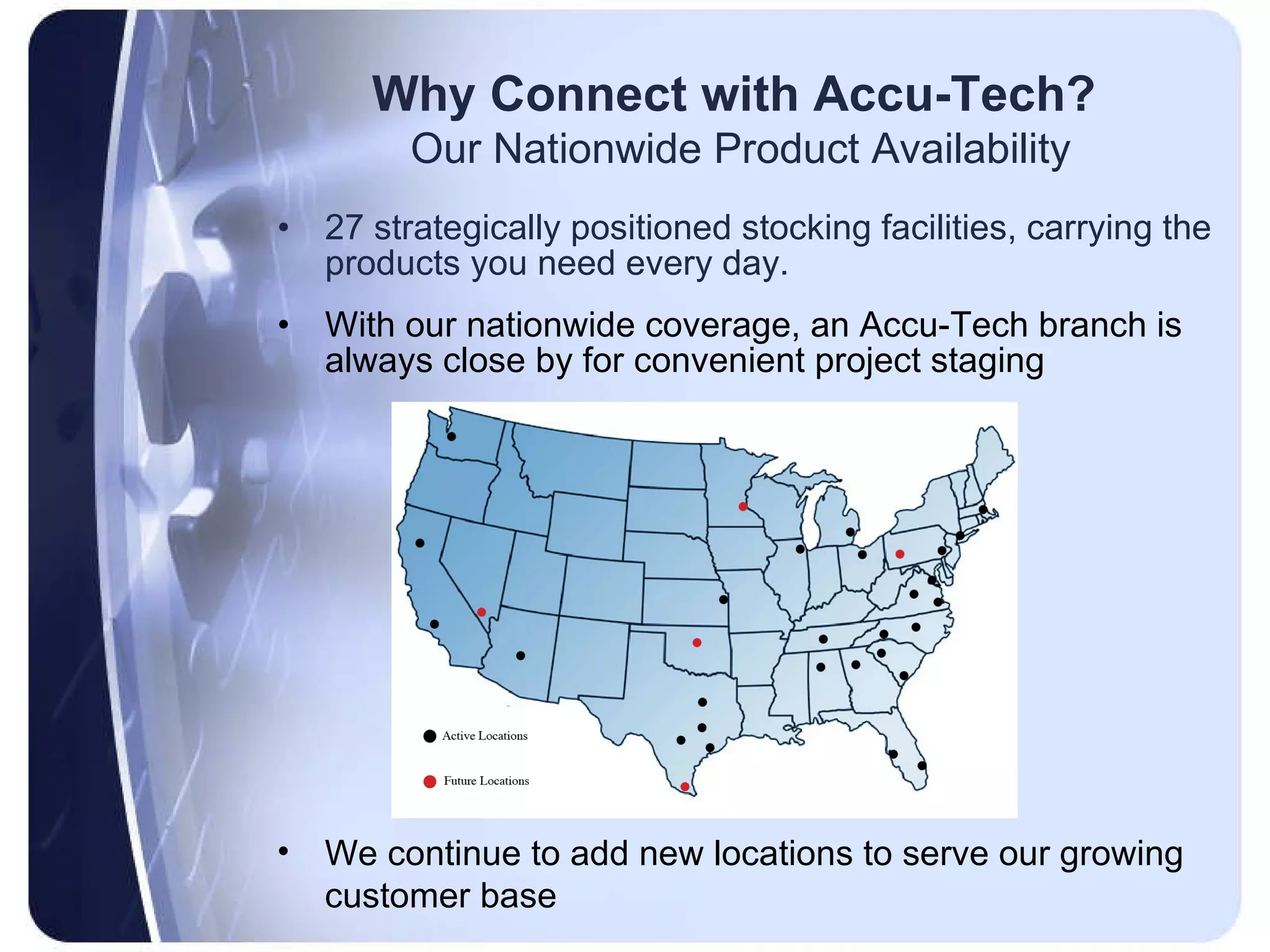 Connecting With Accu Tech | PPT