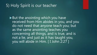 Connecting with the holy spirit in 7 days briefing | PPT