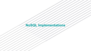 Connecting your .Net Applications to NoSQL Databases - MongoDB & Cassandra | PPTX