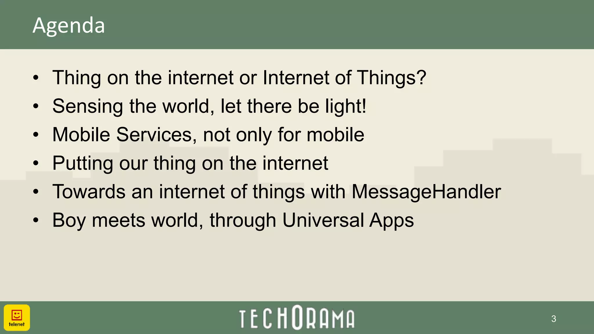 Connecting your app to the real world | PPT