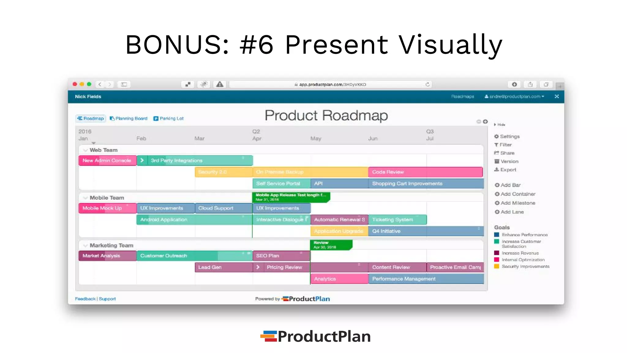 Connecting Your Strategic Roadmap to the Backlog | PDF