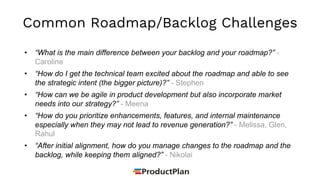 Connecting Your Strategic Roadmap to the Backlog | PPT