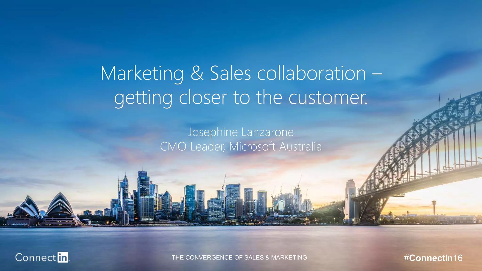 Marketing & Sales collaboration – getting closer to the customer | PPTX