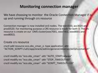 Oracle Connection Manager | PPTX
