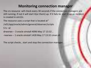 Oracle Connection Manager | PPT