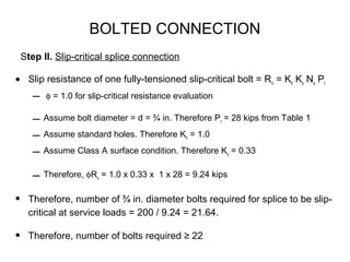 Connection design | PPT | Physics | Science