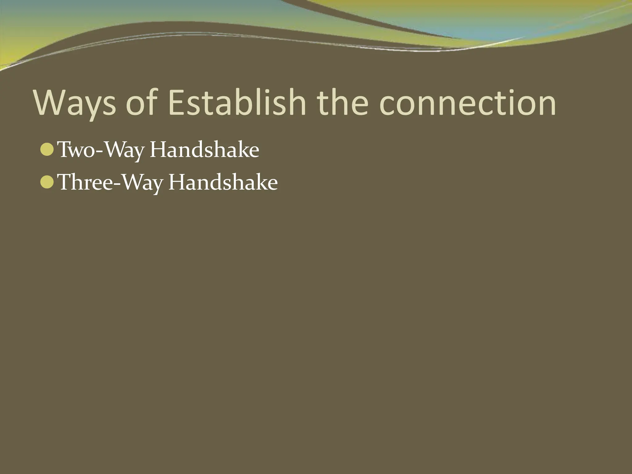 connection establishment flow and congestion control.pptx
