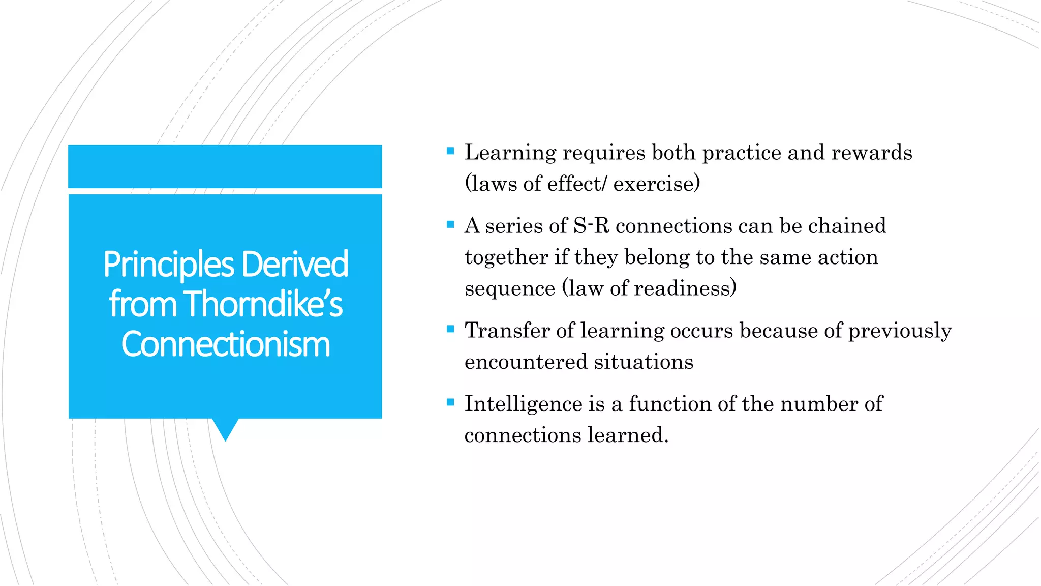 Connectionism Theory | PPTX