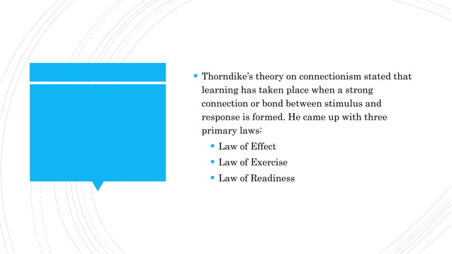 Connectionism Theory | PPTX
