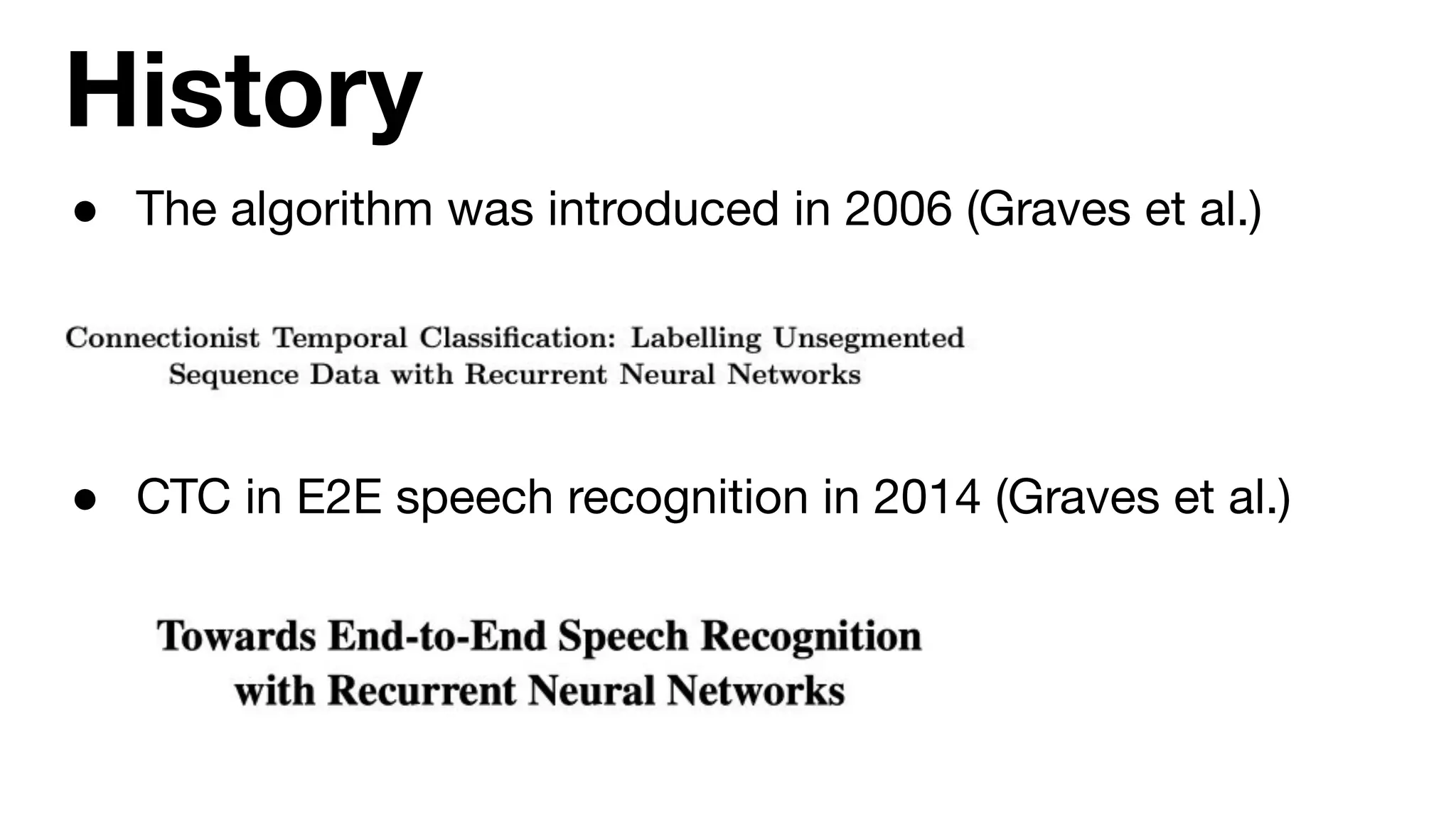 Connectionist Temporal Classification Ppt