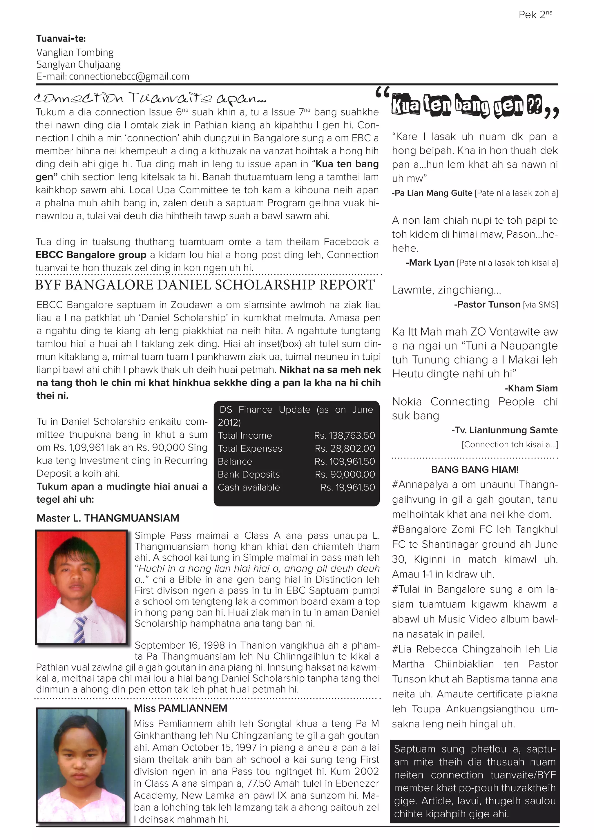 Connection july 2012 | PDF