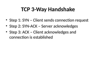 connection management in data communication | PPTX