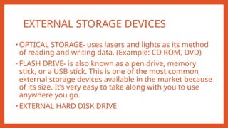 CONNECTION OF PC HARDWARE AND PERIPHERAL DEVICES.pptx