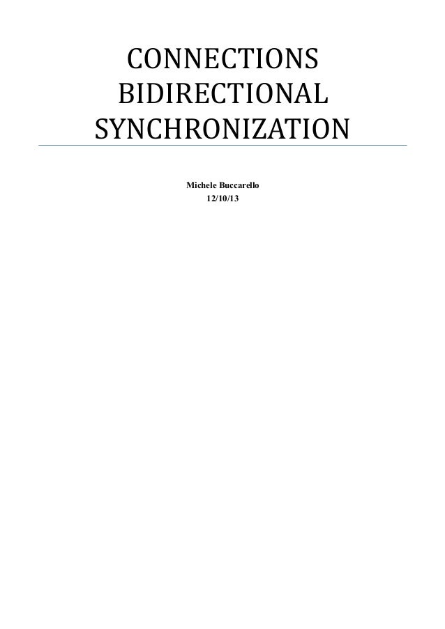 Ibm Connections 4 5 Bidirectional Synchronization
