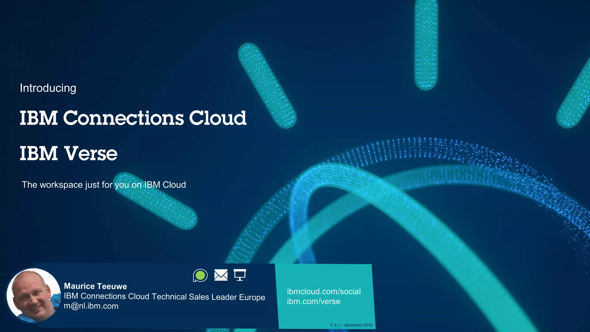 IBM Connections Cloud introduction | PPT