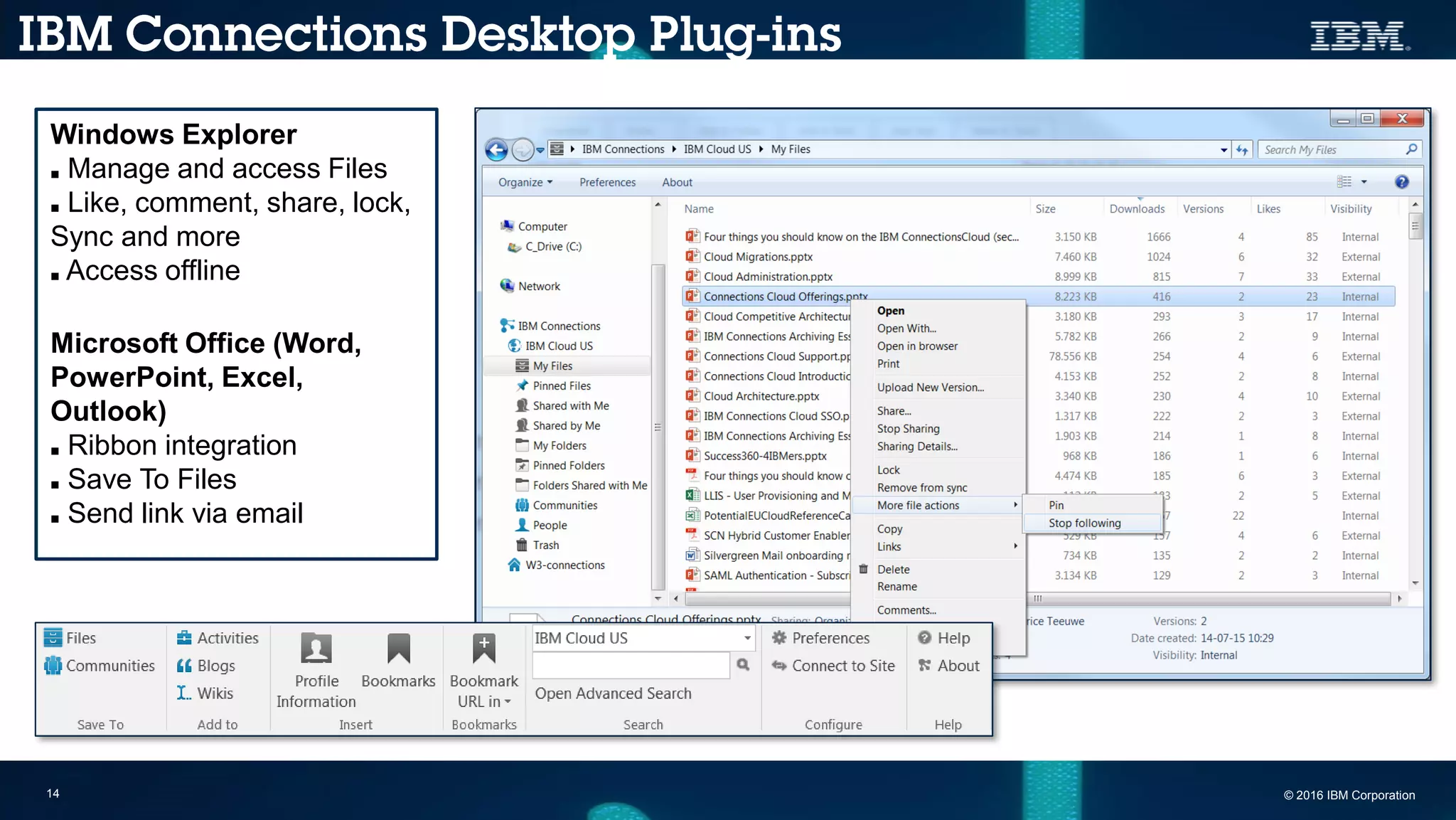 Ibm Connections Cloud Introduction Ppt