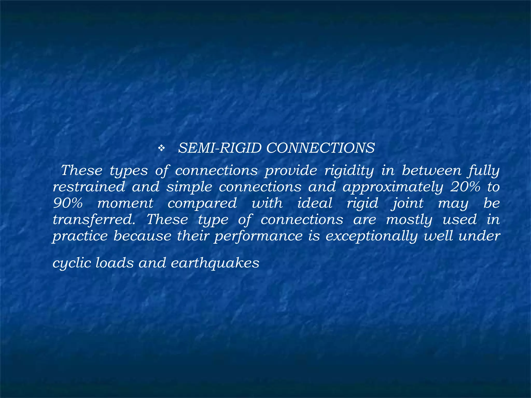 Connections in steel structures | PPT