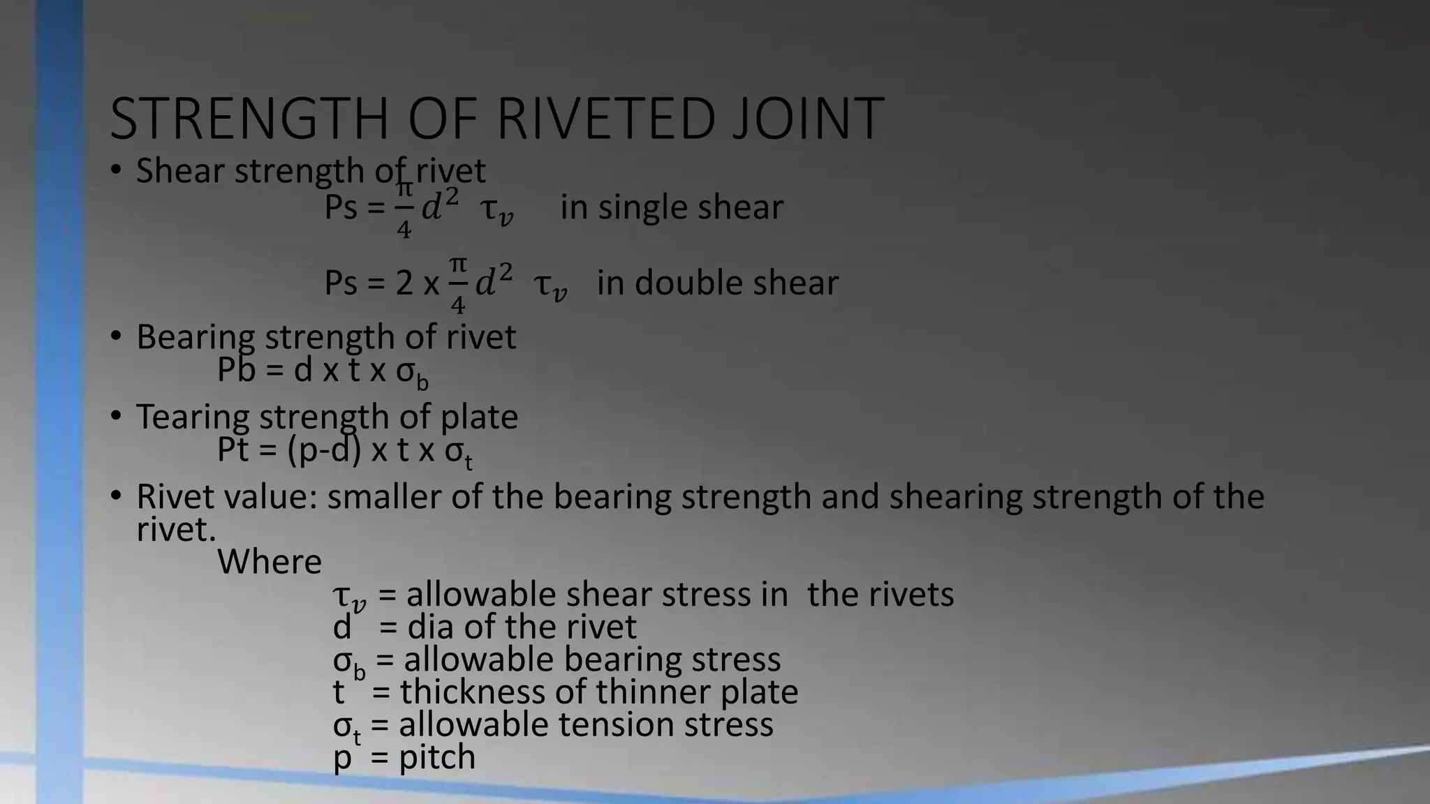 Connections in steel structures | PPTX